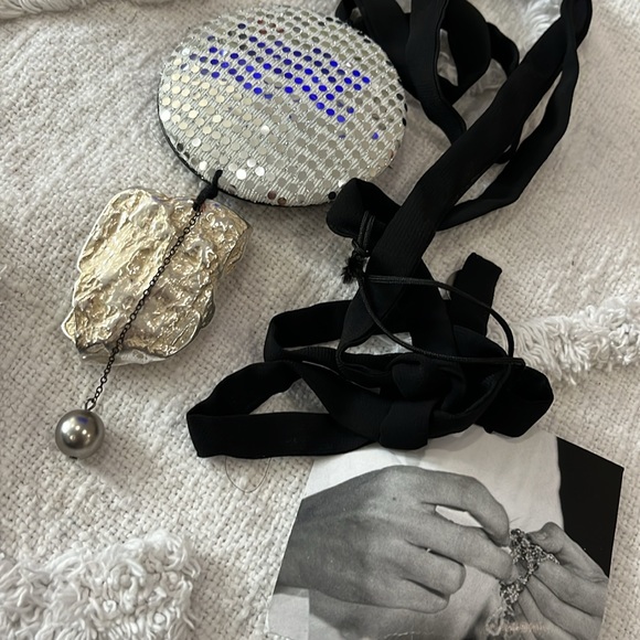 Maria Calderara | Jewelry | Maria Calderara Necklace Ribbon Tie One Of ...